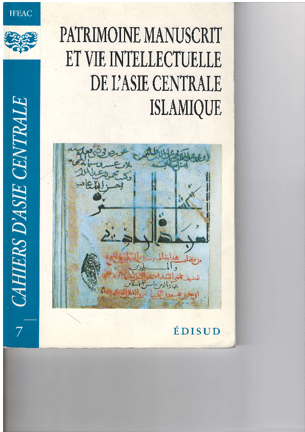 (PDF) Bibliothèque de Khwâja Muhammad Pârsâ