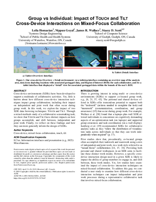 (PDF) Group vs Individual | Stacey Scott - Academia.edu