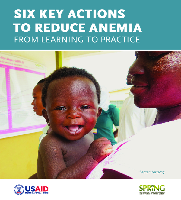 (PDF) Six key action to reduce anemia: From learning to practice