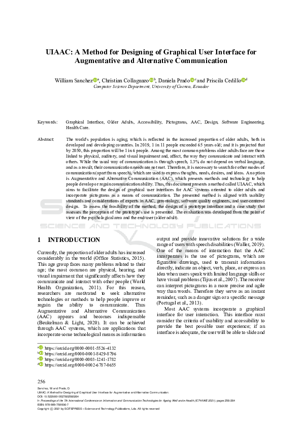(PDF) UIAAC: A Method for Designing of Graphical User Interface for Augmentative and Alternative ...
