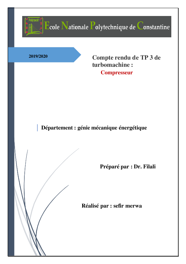 (PDF) Tp compresseur