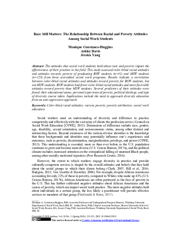 (PDF) Race Still Matters