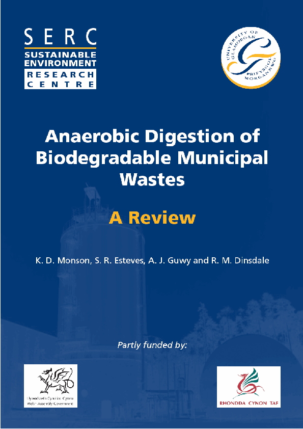 (PDF) Anaerobic Digestion of Biodegradable Municipal Waste | Sandra ...