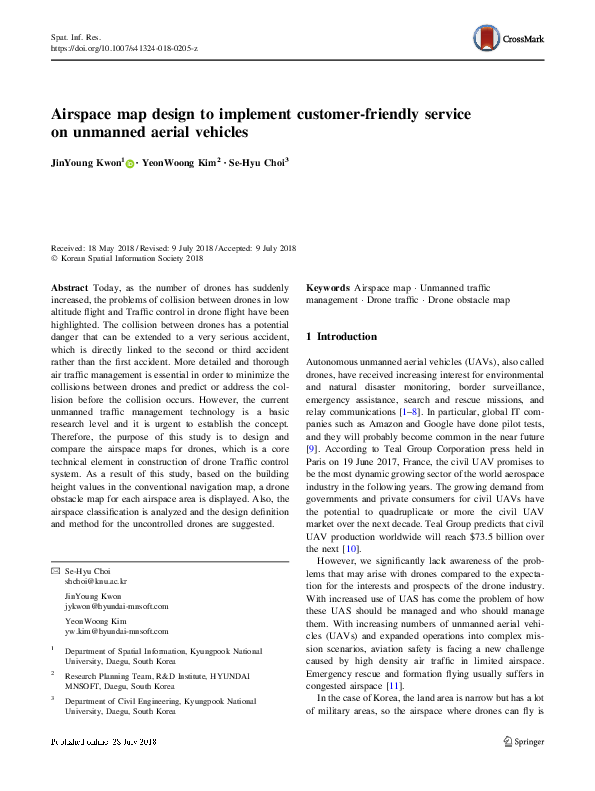 (PDF) Airspace map design to implement customer-friendly service on ...