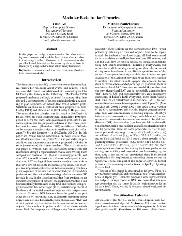 (PDF) Modular Basic Action Theories