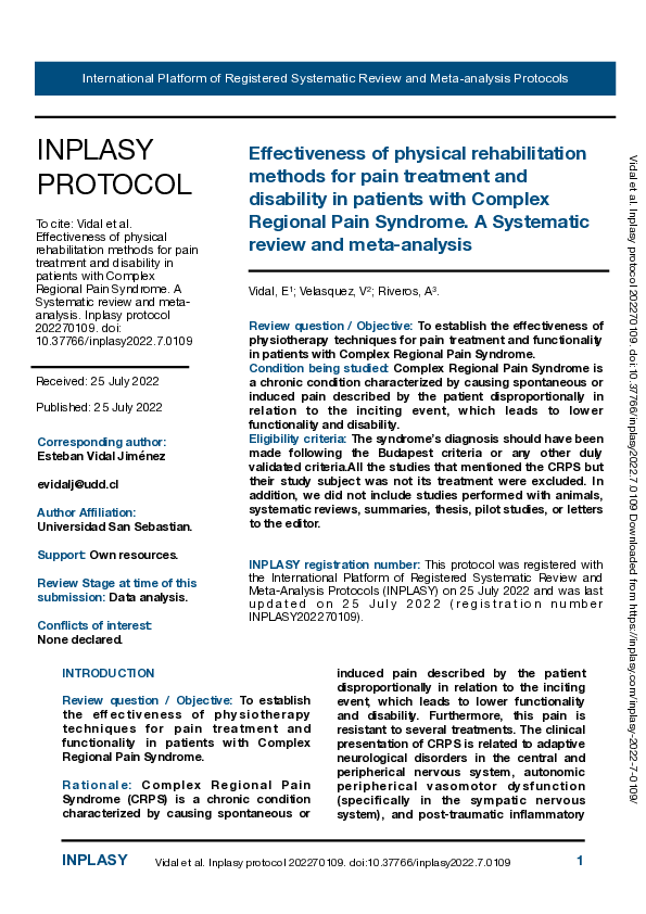 (PDF) Effectiveness of physical rehabilitation methods for pain ...
