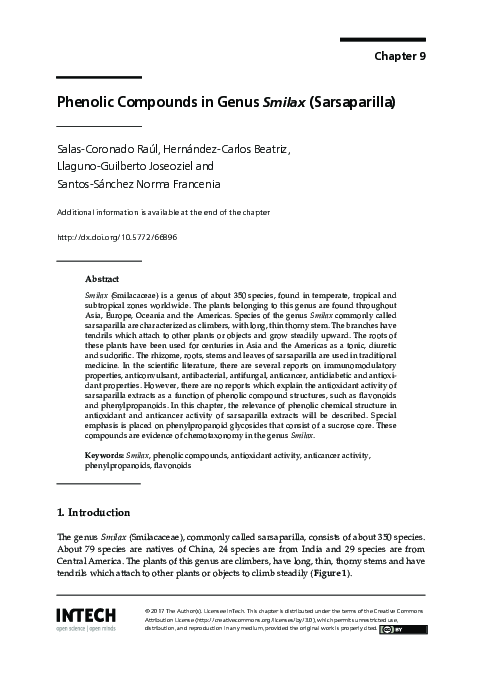 (PDF) Phenolic Compounds - Natural Sources, Importance and Applications