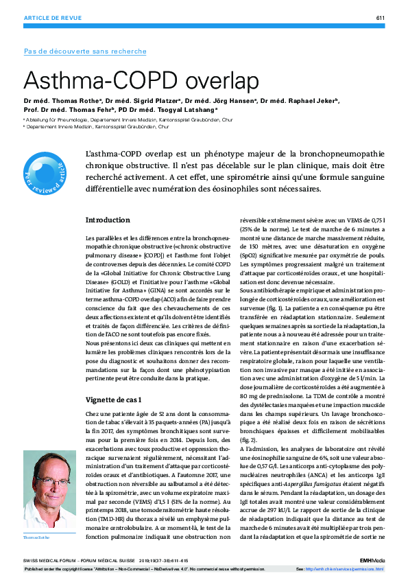 (PDF) Asthma-COPD overlap