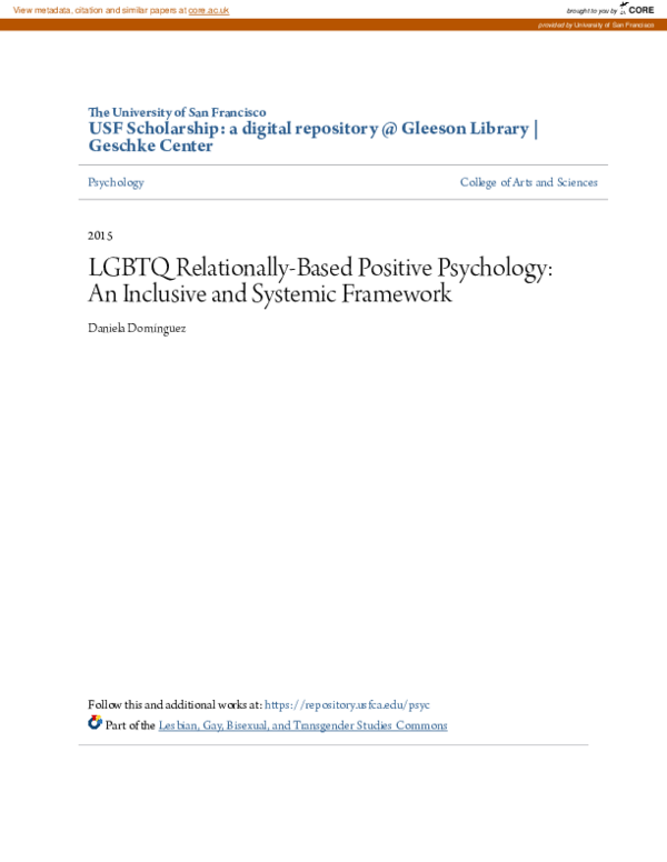(PDF) LGBTQ relationally based positive psychology: An inclusive and ...