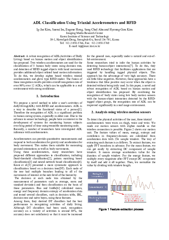 (PDF) Adl classification using triaxial accelerometers and rfid | hyoung-gon kim - Academia.edu