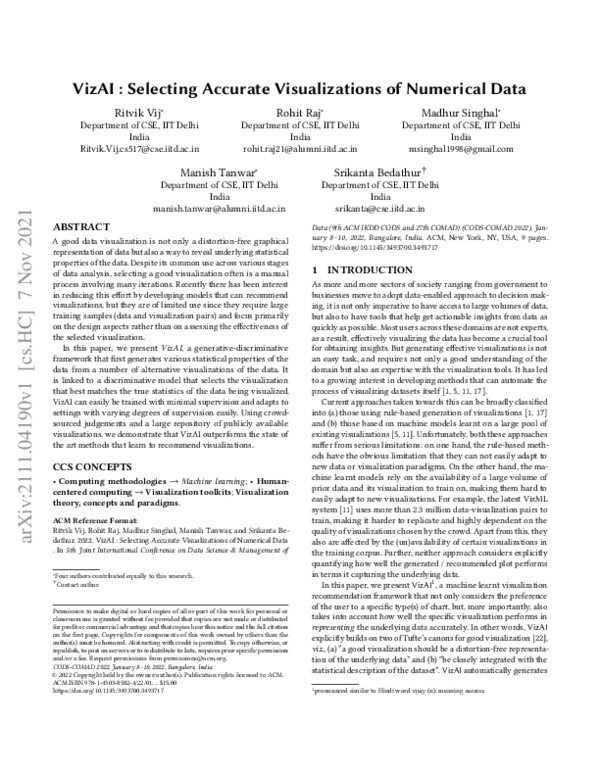(PDF) VizAI : Selecting Accurate Visualizations of Numerical Data ...