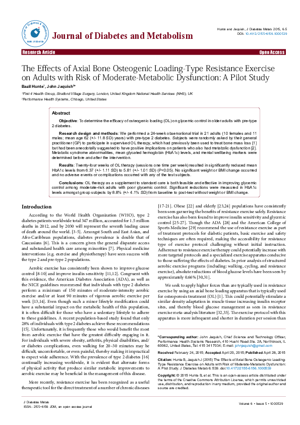 (PDF) The Effects of Axial Bone Osteogenic Loading-Type Resistance ...