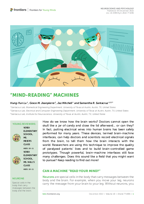 Pdf Mind Reading Machines Hung Yun Lu Academia Edu