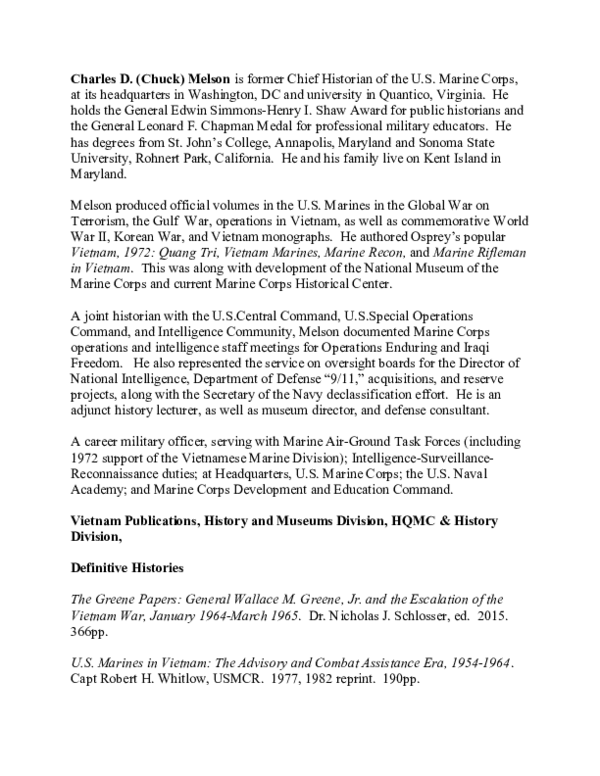 (DOC) Vietnam 50th Commemoration