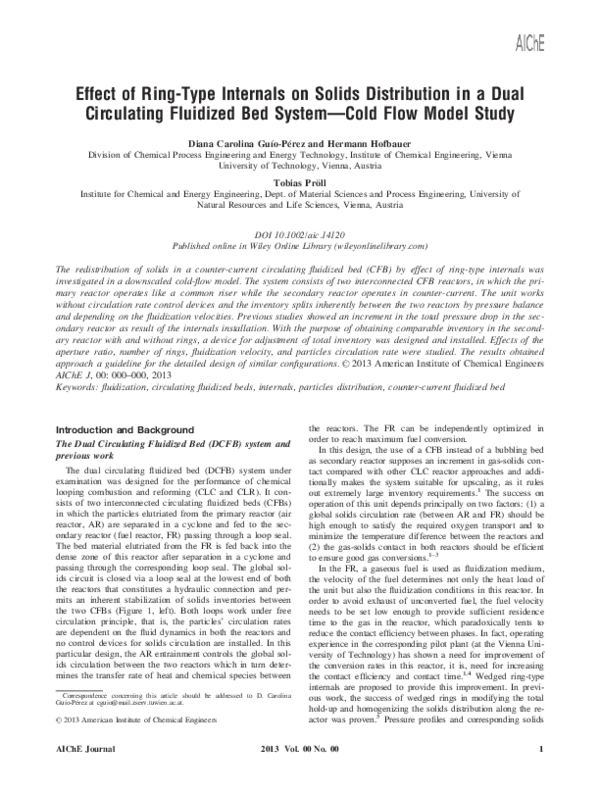 (PDF) Effect of ring-type internals on solids distribution in a dual ...