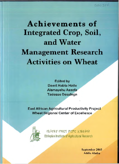 (PDF) Achievements of Integrated Crop, Soil, and Water Management ...