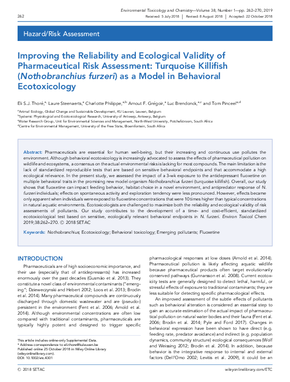 (PDF) Improving the reliability and ecological validity of ...
