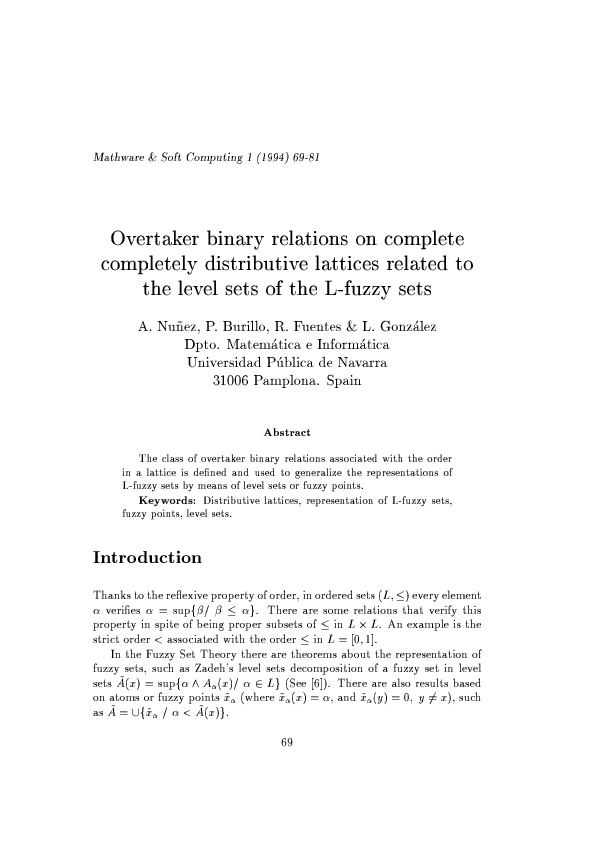 (PDF) Overtaker binary relations on complete completely d istributive lattices related t o the l ...