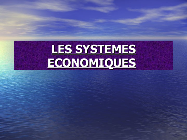 (PPT) SYSTEME POLITIQUE