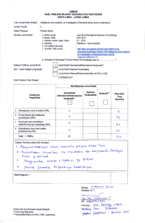 (PDF) Intelligence and Creativity: An Investigation of Threshold Theory and Its Implications