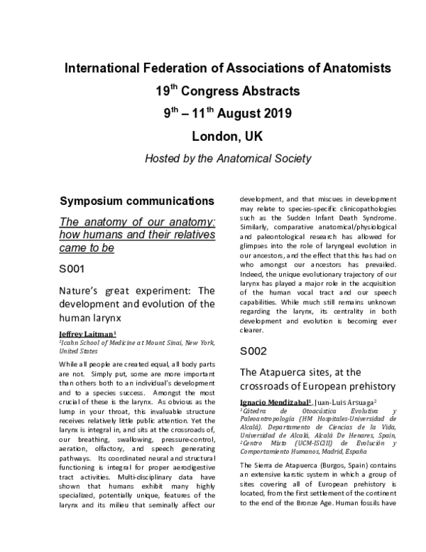 (PDF) Collaborative optimisation of focused anatomy observation and ...