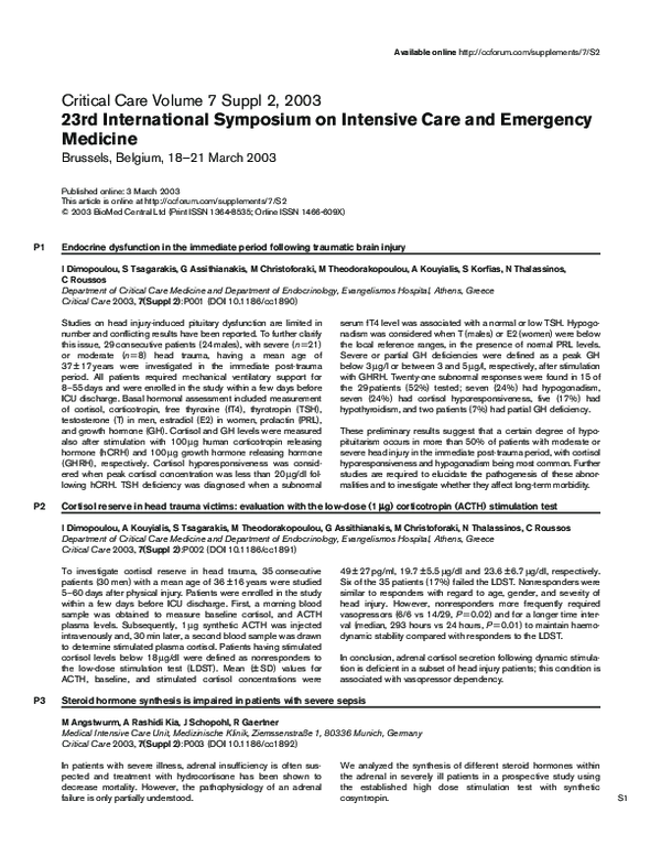 (PDF) Transpulmonary thermodilution technique for cardiac output ...