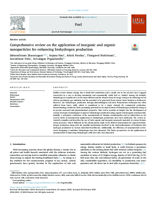(PDF) Comprehensive review on the application of inorganic and organic nanoparticles for ...