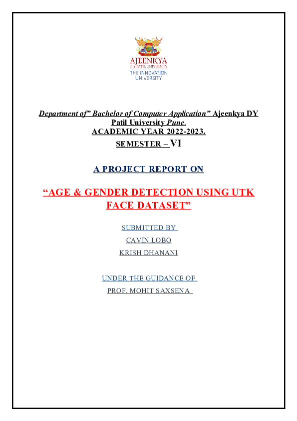 Age & Gender Detection using Convolutional Neural Networks & Image ...