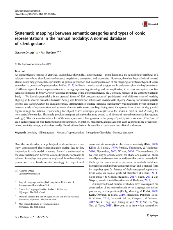 (PDF) Systematic mappings between semantic categories and types of ...