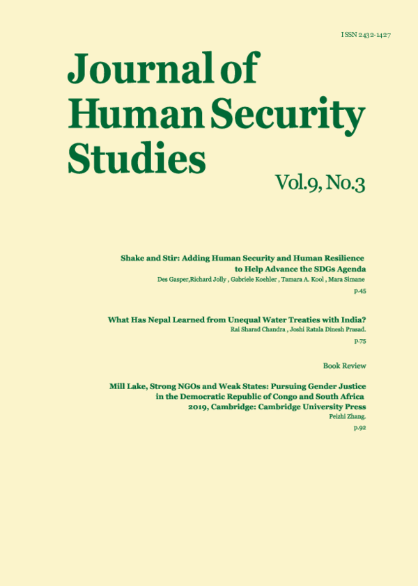 (PDF) Adding human security and human resilience to help advance the ...