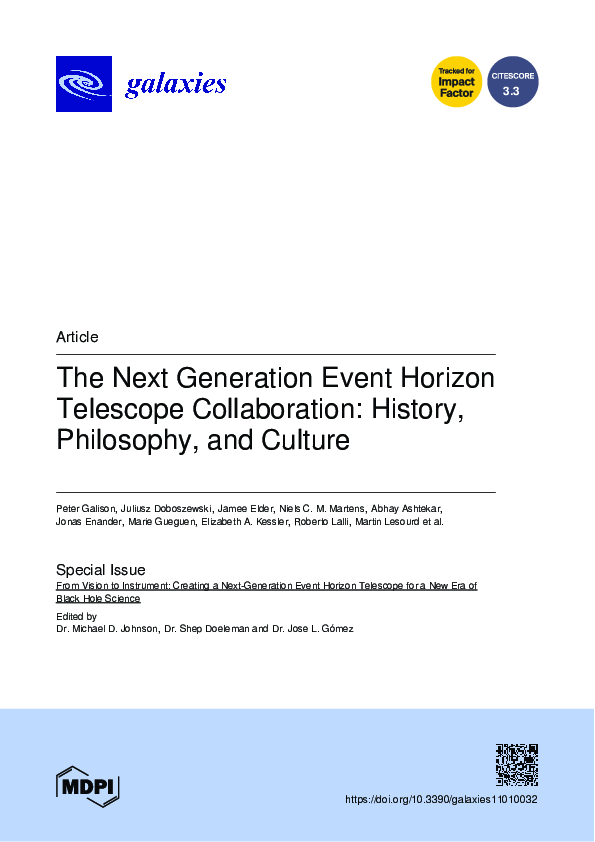 (PDF) The Next Generation Event Horizon Telescope Collaboration ...