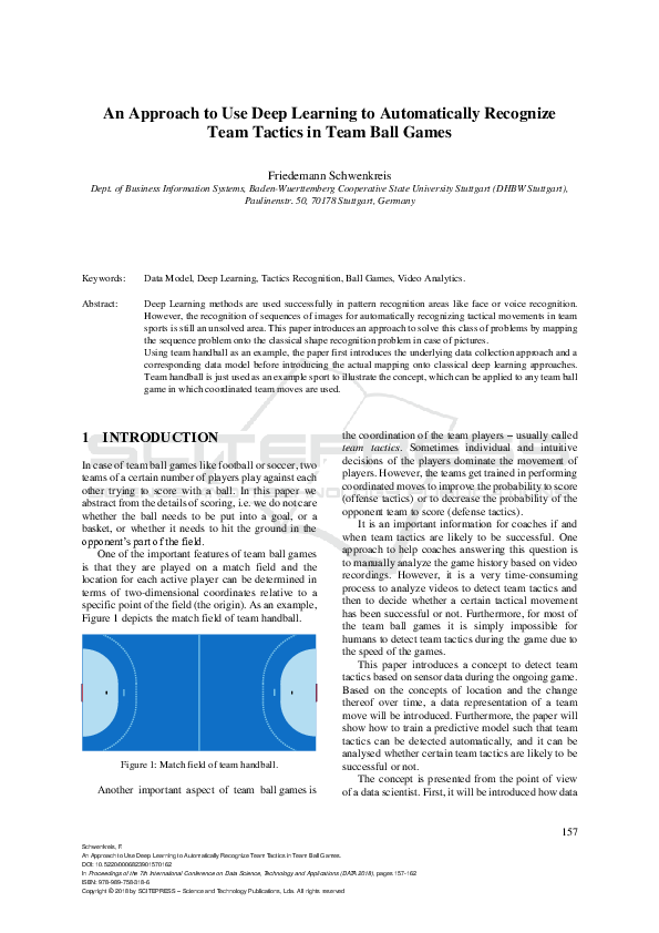 (PDF) An Approach to Use Deep Learning to Automatically Recognize Team ...
