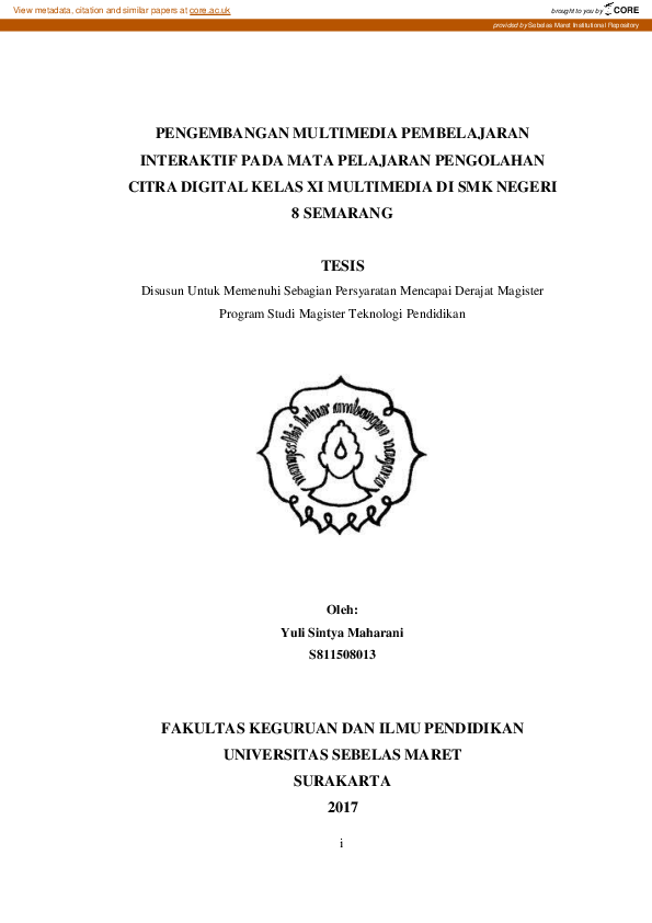 (PDF) Pengembangan Multimedia Pembelajaran Interaktif Pada Mata ...