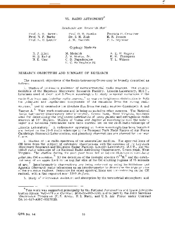(PDF) Radio astronomy