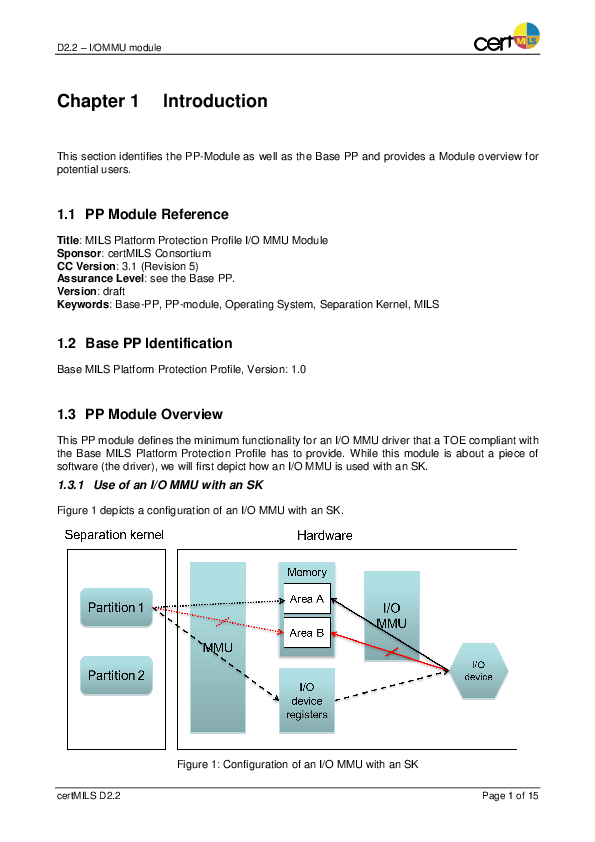 (PDF) MILS Platform PP Modules