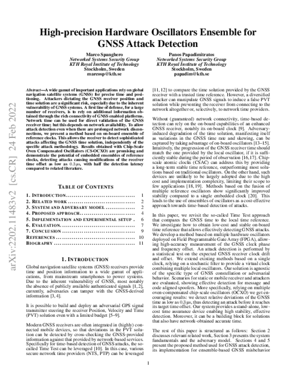 (PDF) High-precision Hardware Oscillators Ensemble for GNSS Attack ...