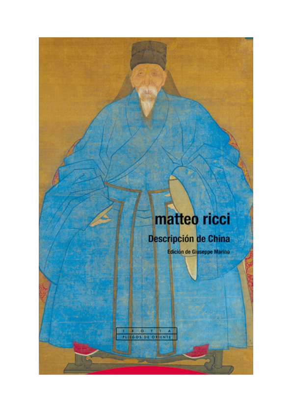 (PDF) Descripción de China - Matteo Ricci