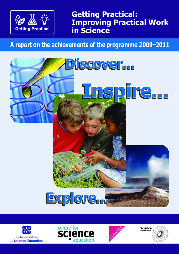 (PDF) Getting Practical: Improving Practical Work in Science (IPWiS ...