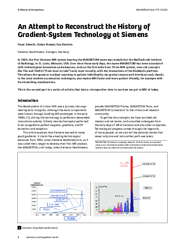 (PDF) An Attempt to Reconstruct the History of Gradient-System ...
