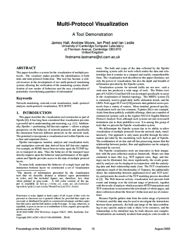 (PDF) Multi-protocol visualization