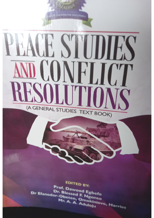 (PDF) Stakeholders Roles in Community Peace Building Unity and Development