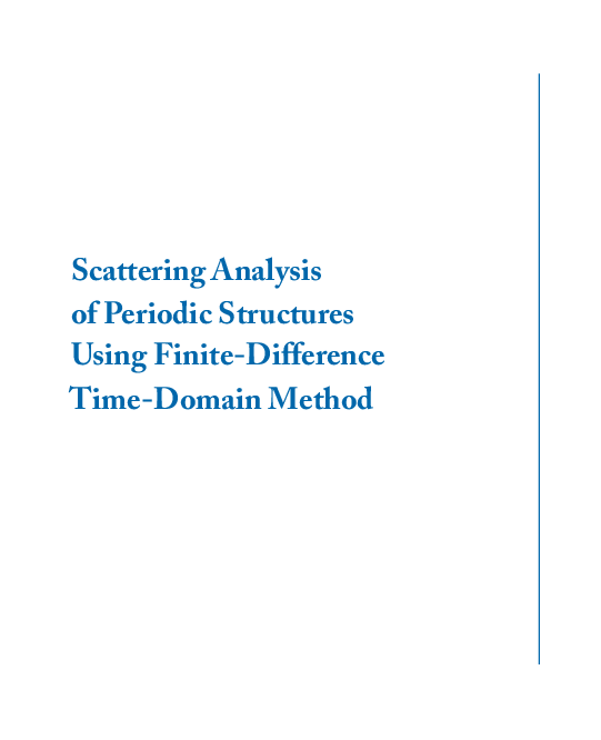 (PDF) Scattering Analysis of Periodic Structures Using Finite ...