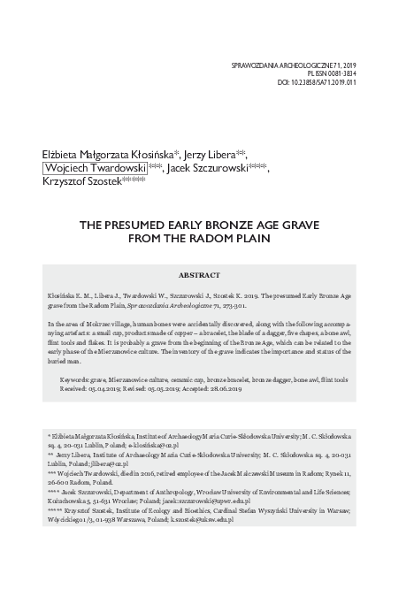 (PDF) PLacE and circuMSTancES of ThE diScovEry, hiSTory of rESEarch