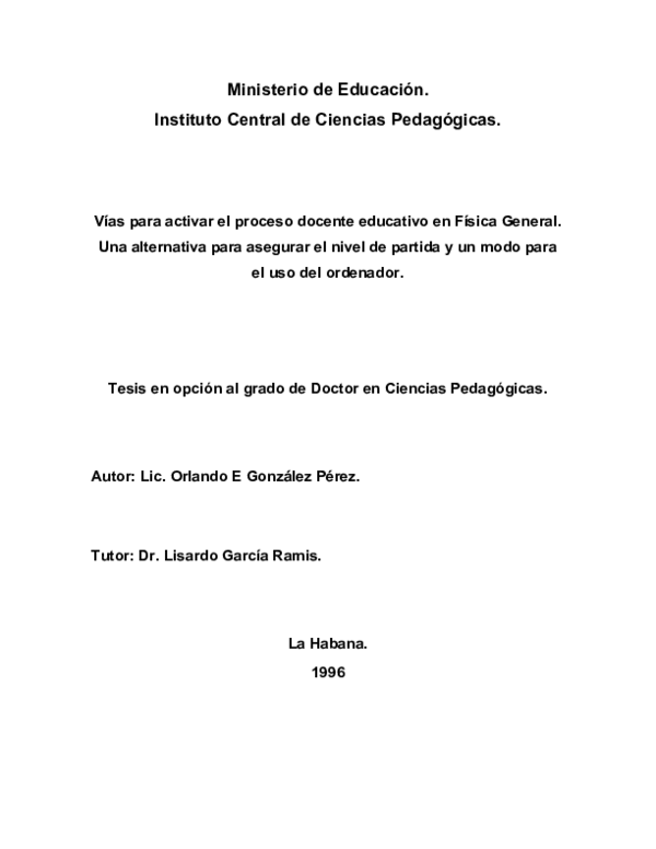 (PDF) ¿ Cómo Reforzar La Función Descriptiva De La Teoría Física Con ...