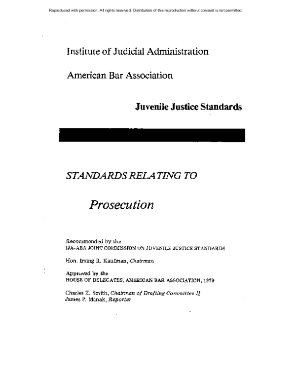 (PDF) Ija-Aba Joint Commission on Juvenile Justice ST And. Ard
