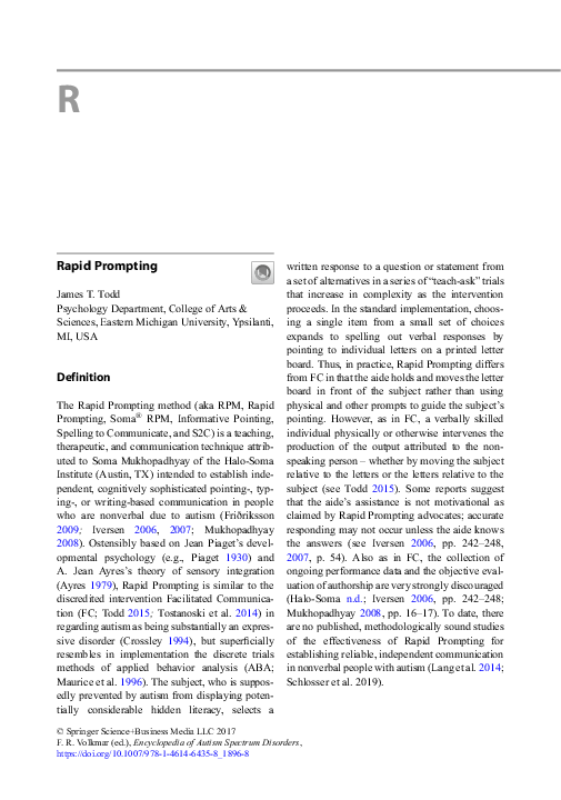 (PDF) Rapid Prompting