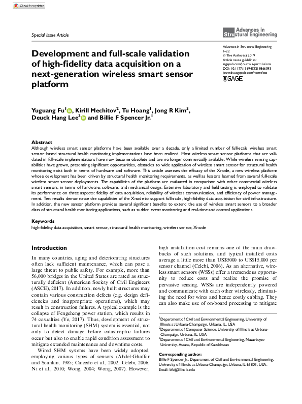 (PDF) Development and full-scale validation of high-fidelity data acquisition on a next ...