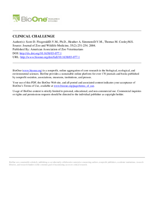 (PDF) Clinical Challenge