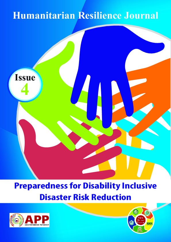 (PDF) Towards Disability Inclusive DRR Programming in Pakistan