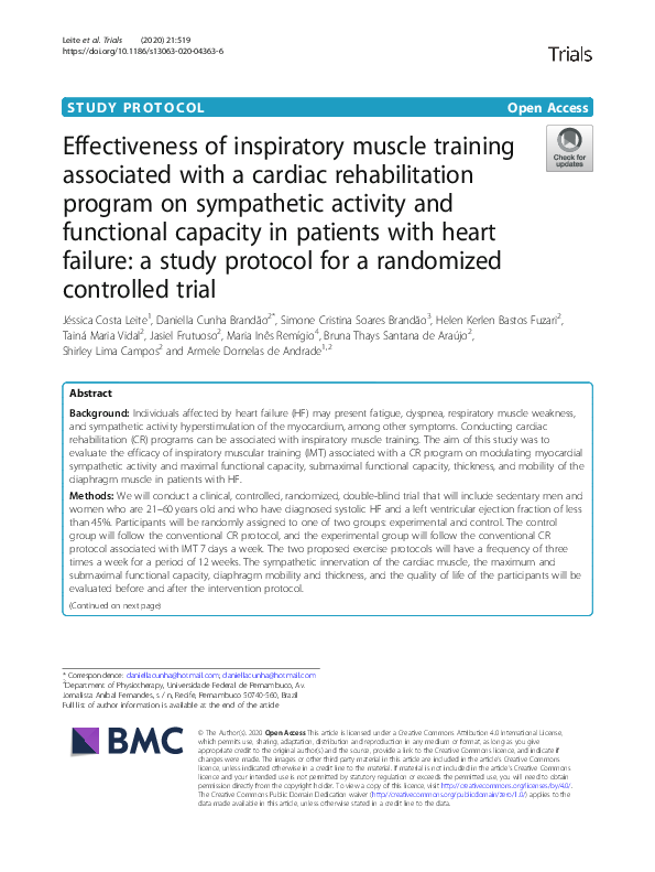 (PDF) Effectiveness of inspiratory muscle training on sleep and ...